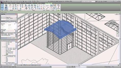 Autodesk Revit Architecture Creating A Sloped Roof YouTube