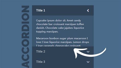 Html верстка аккордеона Html Css Youtube