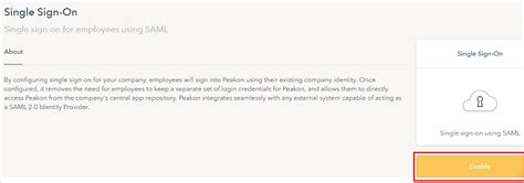 Microsoft Entra Id를 사용하여 Peakon For Single Sign On 구성 Microsoft Entra