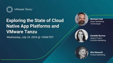 Daniel Simelka On Linkedin Exploring The State Of Cloud Native App Platforms And Vmware Tanzu…