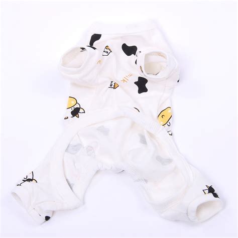 Гащеризон за домашни кучета Пижама с анимационен дизайн Мек анцуг Котка