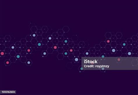 기술 배경 및 과학 스타일의 추상 육각 형 분자 구조 의료 디자인 벡터 일러스트레이션 0명에 대한 스톡 벡터 아트 및 기타 이미지 0명 개념 개념과 주제 Istock