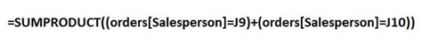 Using Sumproduct To Count Records Using Multiple Conditions