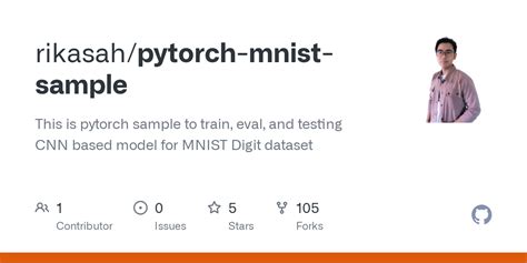 Github Rikasahpytorch Mnist Sample This Is Pytorch Sample To Train