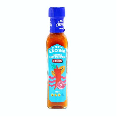 Sos Iute Din Chili Si Papaya Encona 142 Ml Iwok