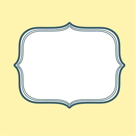 Abstract Text Box Design With Your Text Eps 10 Stock Vector