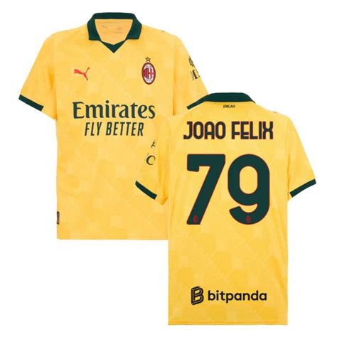 Ac Milan Third Jersey 2025 2026 Joao Felix Foot Dealer