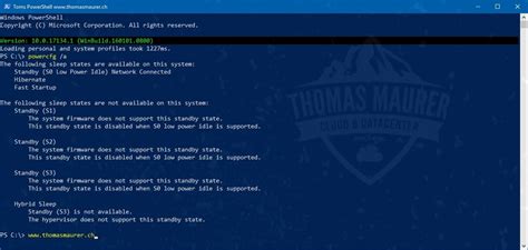 Troubleshoot Windows 10 Battery Life And Modern Standby Thomas Maurer