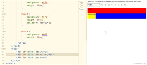 css3 绝对定位 csdn博客