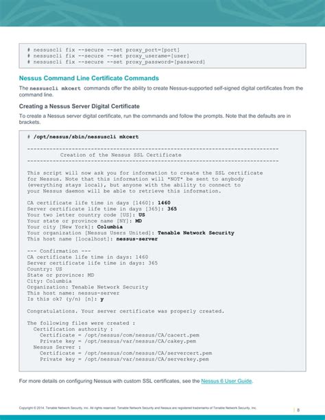 Nessus V6 Commandlinereference Pdf Operating Systems Computer