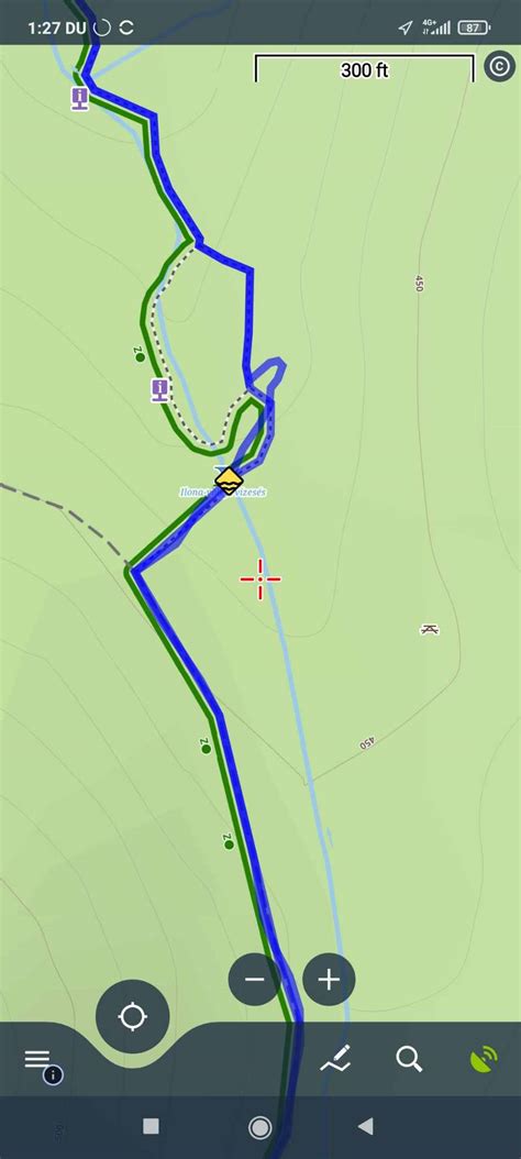 Turning Off New Route Warning Icons Locus Map Help Desk