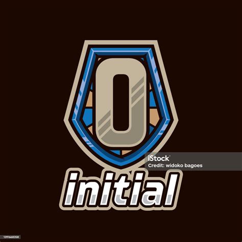 Esport O 로고 일러스트 레이 션 템플릿 Esport 마스코트 편지 벡터 디자인 게임 로고 디자인 Esports