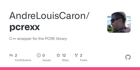 Github Andrelouiscaronpcrexx C Wrapper For The Pcre Library