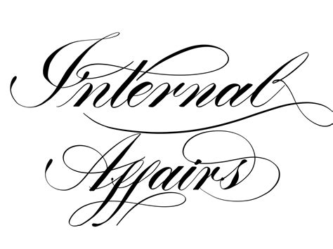 영문필기체 캘리그라피를 씁니다 크몽