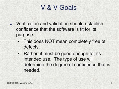 PPT Verification And Validation PowerPoint Presentation Free Download ID