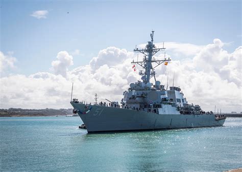 Uss Arleigh Burke Arrives In Constanta Romania Us Naval Forces Europe And Africa Us