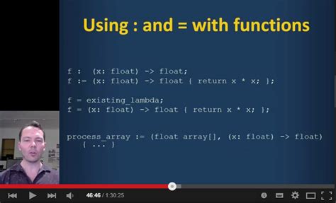 video 2 variable and function declaration lambdas and captures