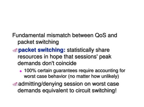 Ppt Qos Guarantees Powerpoint Presentation Free Download Id3137435