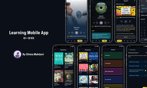 Learning Mobile App Figma