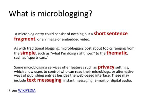 Learning To Speak Through Writing The Case For Microblogging In The