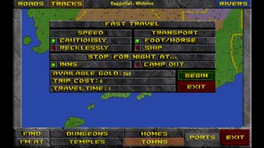 Simply Darker Uncanny Interface At Daggerfall Unity Nexus Mods And Community