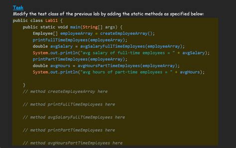 Solved Code In Java Write Comments To Explain Your Code Chegg Com
