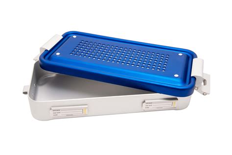 Sterilization Box Aluminum (Blue) – 212MEDİKAL