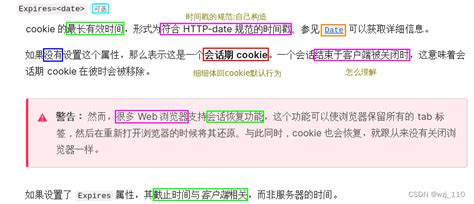 11十一cookie的格式与约束header设置cookie Expires是什么格式的时间 Csdn博客