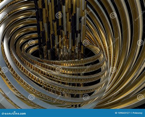 Digital Background Binary Technology Concept 3d Stock Illustration