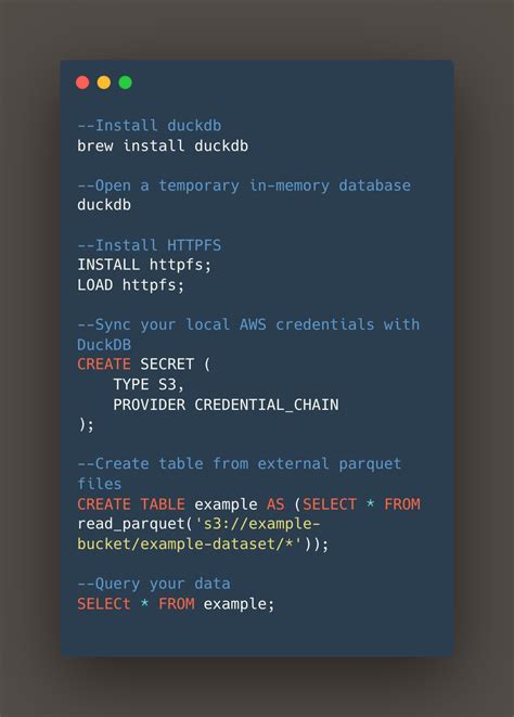 mory kaba on linkedin dataengineering duckdb sql etl opensource