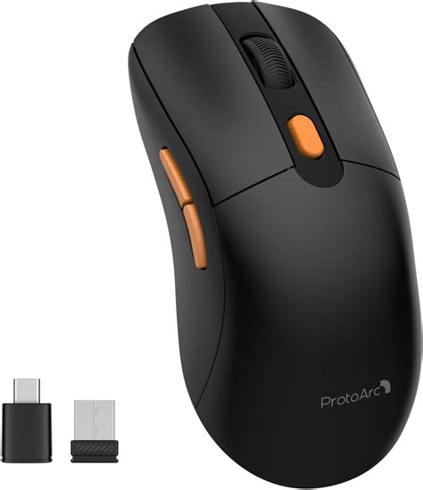 Protoarc Usb C Wireless Mouse Mouse Jiggler Em15 Type C Rechargeable Wireless Mouse Dual Mode