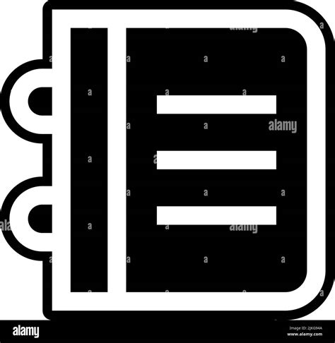 Notes Icon Black Vector Illustration Stock Vector Image And Art Alamy