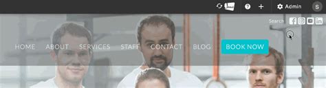 How To Edit Top Bar Menu Clinic Sites Knowledge Base