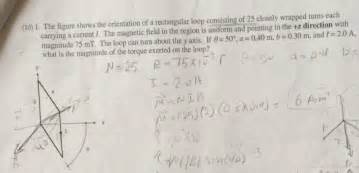 solved the figure shows the orientation of a rectangular