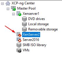 XenServer Cannot Connect In XenCenter Or XCP Ng Center