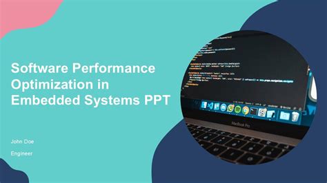 Software Performance Optimization In Embedded System Ppt Powerpoint Acp Ppt Powerpoint