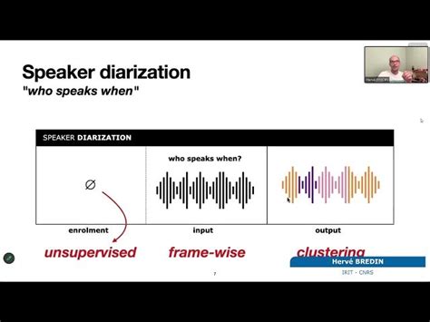 free video speaker diarization lecture 1 from center for language