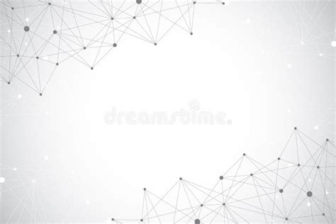 Big Data Visualization Geometric Abstract Background Visual