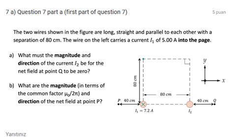 Solved 7 A Question 7 Part A First Part Of Question 7 The