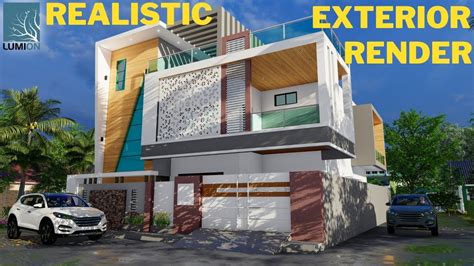Lumion 12 Exterior Render Tutorial 10 How To Make Realistic Exterior