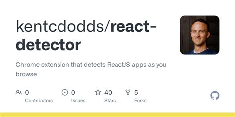 GitHub Kentcdodds React Detector Chrome Extension That Detects ReactJS Apps As You Browse