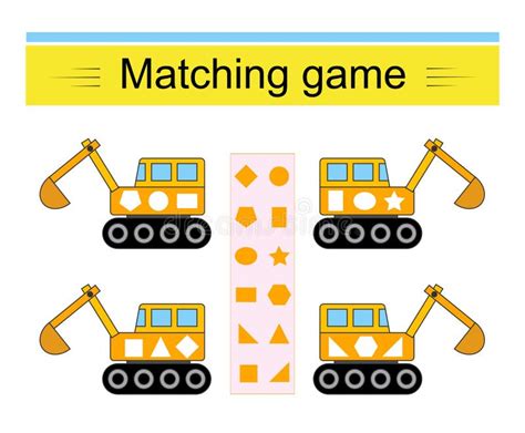 Matching Game Task For The Development Of Attention And Logic
