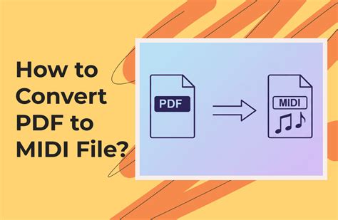 How To Convert Pdf To Midi File For Free Pdf Agile
