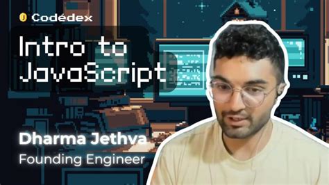 Codédex On Linkedin Intro To Javascript With Dharma Jethva ️