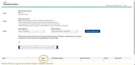 Mass Update Field Permissions For Salesforce Objects And Profiles
