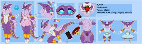 Kirita Reference [commission Custom] By Devoniaart420 Fur Affinity [dot] Net