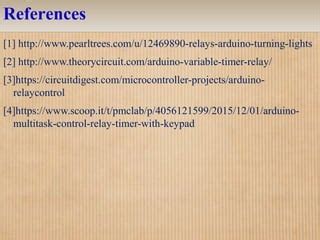 Digital Timer And Counter To Control Relays Ppt