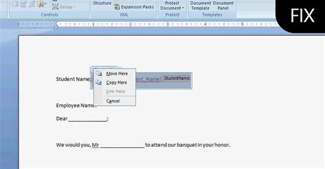 Fix Templatefields Error In Microsoft Word Errortools