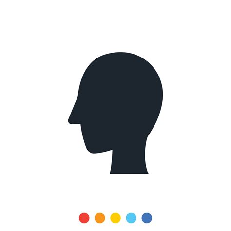 Human Head Icon Vector And Illustration 11468860 Vector Art At Vecteezy