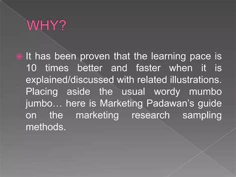 Marketing Research Sampling Methods Pptx Business And Finance